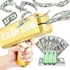 Money Gun Shooter 104 PCS Prop Money, Fake Money Gun Toy Play Money ...