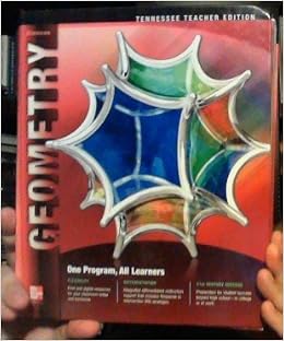 Glencoe Geometry Tennessee Teacher Edition: 9780078952746: Amazon.com ...