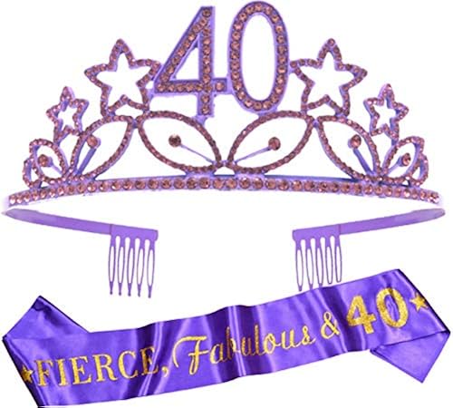 40th Birthday, 40th Birthday Gifts Women, 40th Birthday Crown, 40th ...