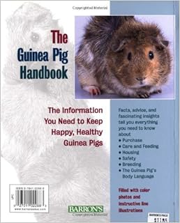 The Guinea Pig Handbook (Barron's Pet Handbooks): Sharon Vanderlip D.V ...