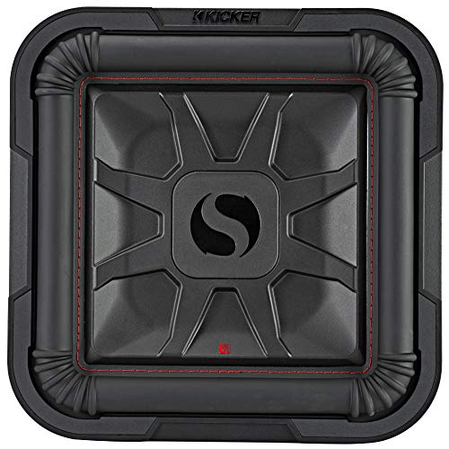 Kicker 46L7T124 Car Audio L7T Shallow Mount 12" Sub Square L7 Subwoofer ...