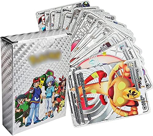 55 PCS TCG Cards Gold Foil Card Assorted Cards TCG Deck Box Including ...