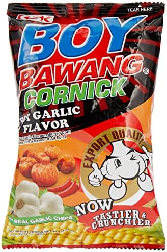 KSK Boy Bawang Cornick Hot Garlic Chips, 90 gm price in UAE | Amazon ...