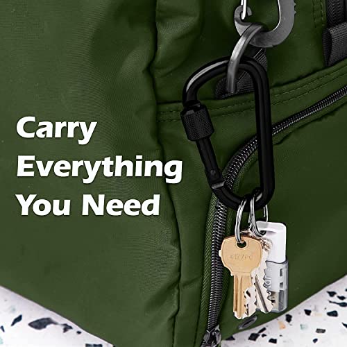 Gold Lion Gear Aluminum Carabiner with Lock 3" - Carabiners - D Shape ...