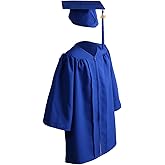 Amazon.com: OSBO GradSeason Unisex Matte Kindergarten Graduation Gown ...