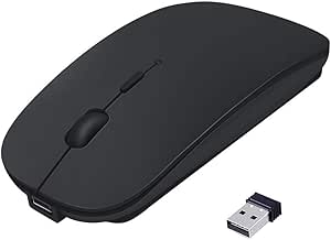 Logitech Wireless Mouse M195 - Ratón, USB, Wireless, Óptico, USB, Win ...
