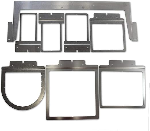 Amazon.com: Fast Frames 7 in 1 Embroidery Hoop Set for PR1000 and ...