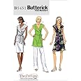 Amazon.com: BUTTERICK PATTERNS B5451 Misses' Top, Tunic and Dress, Size ...
