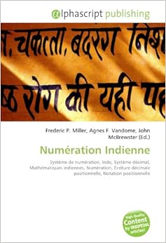 Amazon.fr - Numération Indienne: Système de numération, Inde, Système ...