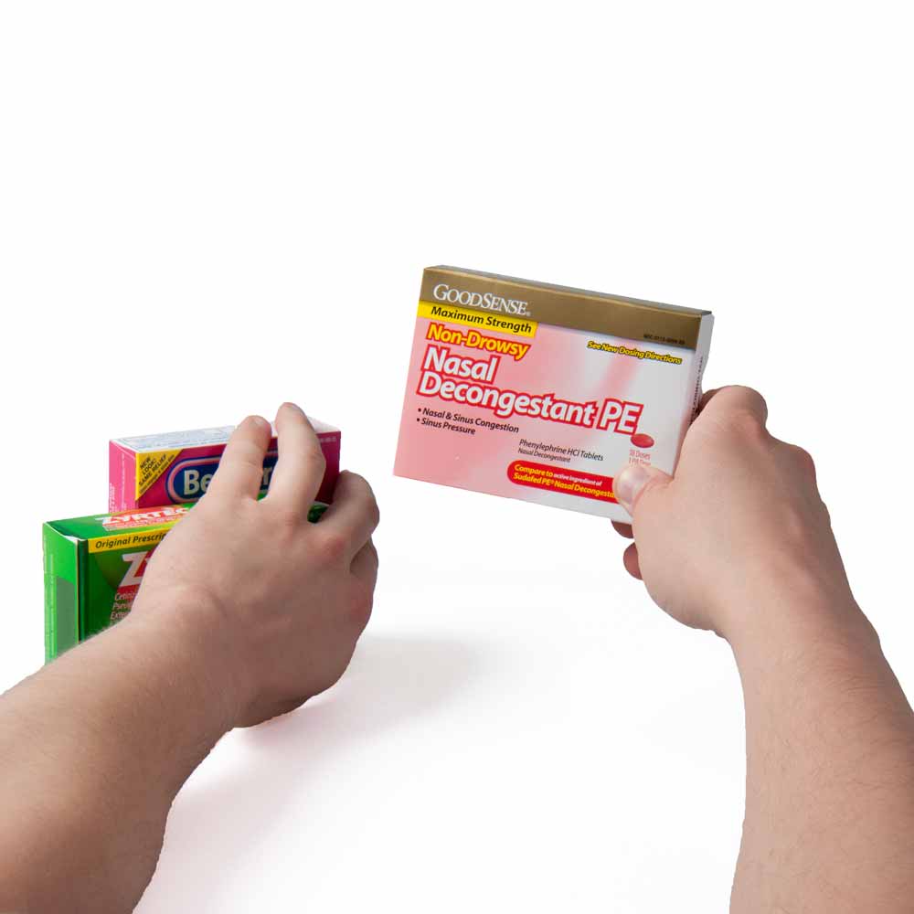 Amazon.com: GoodSense Nasal Decongestant Phenylephrine HCl 10 mg ...