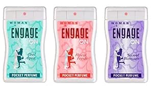 Buy Engage Pocket Perfume for Women, 18ml (Floral Fresh, Sweet Blossom ...