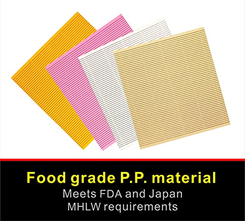 PAT & DORIS Deluxe Plastic Sushi Mat Nonstick Sushi Rolling Mat plastic ...