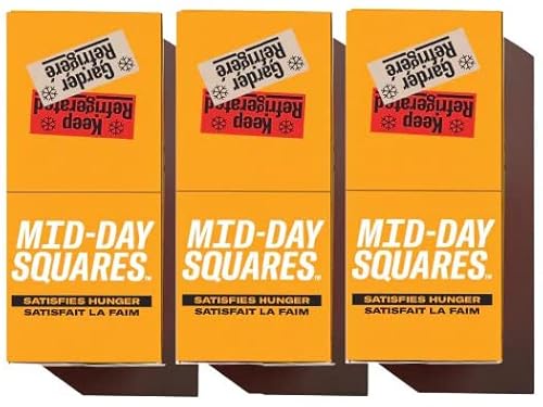 Mid-Day Squares High Protein Chocolate Bars, 1.16 Oz Each, 3 Pack, 36 ...