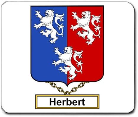 Amazon.com : Herbert Family Crest Coat of Arms Mouse Pad : Clothing