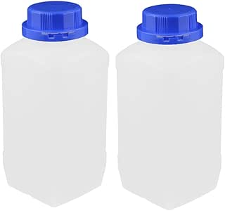 Aexit - 2 botellas de laboratorio y frascos de plástico de 1500 ml de ...