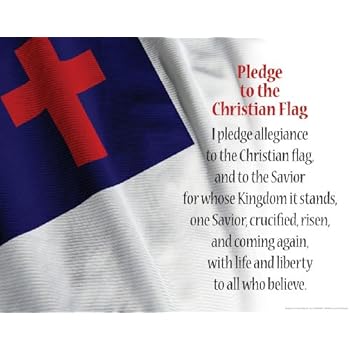 Christian Flag Pledge Words