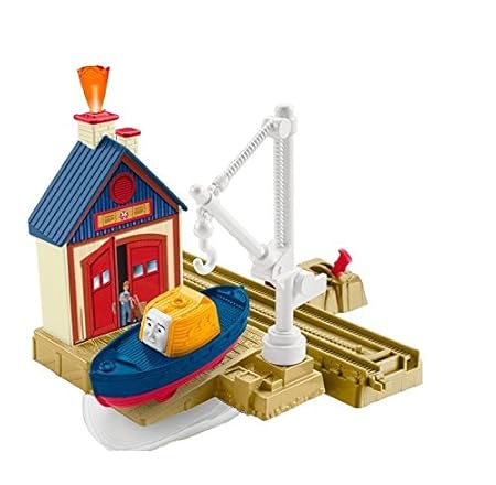 Fisher-Price Thomas & Friends Trackmaster, Captain at The Rescue Center ...