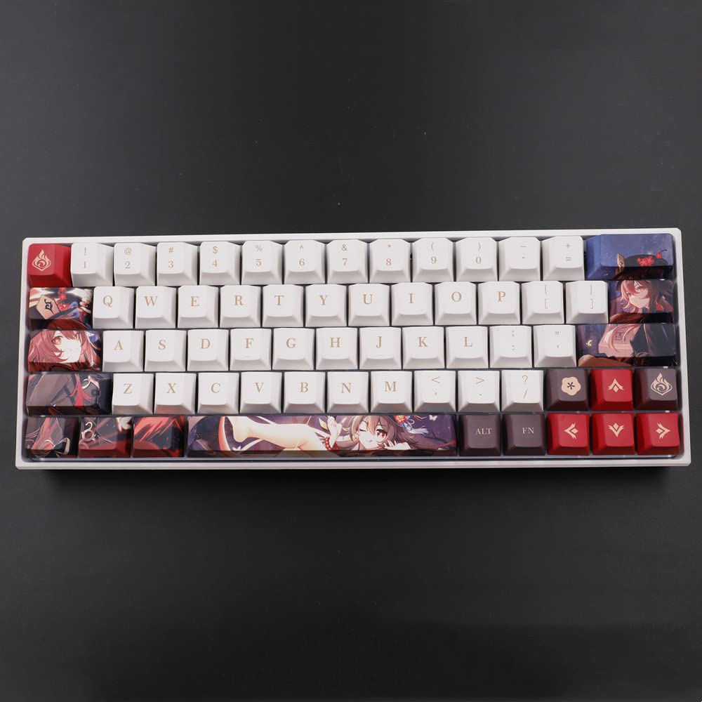 Mua Benemate 104 + 33 keycap set, Genshin Impact Tutao, 5-side Dye ...
