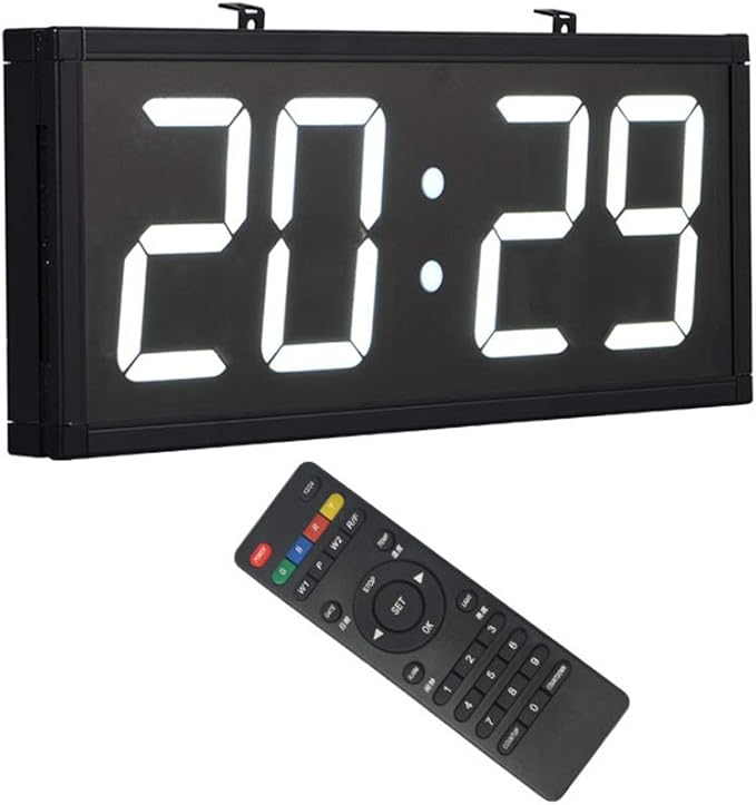 Clocks LED wall GPS digital remote control operation brightness ...