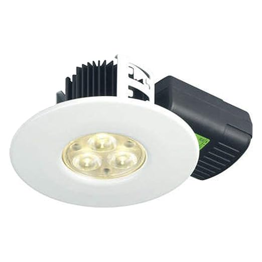 Halers H2 Lite IP65 7.9W LED White Downlight - Warm White: Amazon.co.uk ...