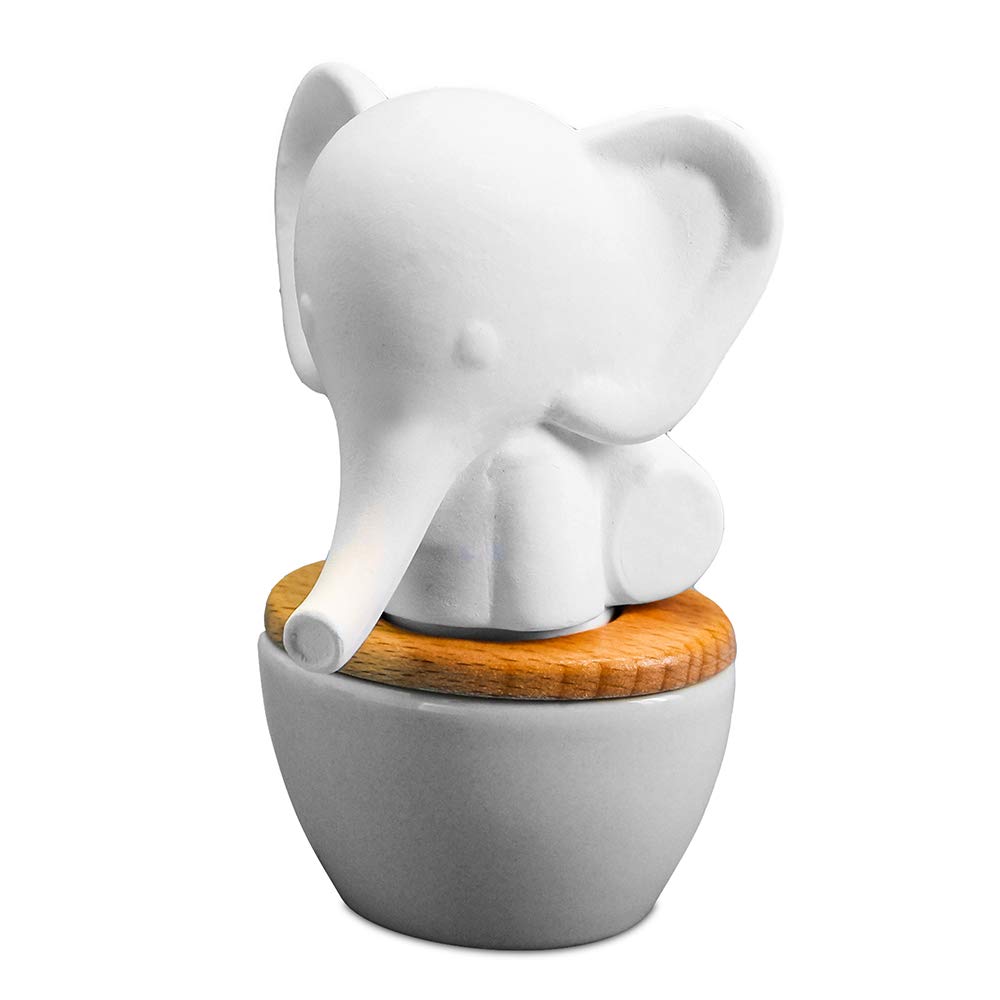 Amazon.com: Elephant Aroma Diffuser | Small Ceramic and Porcelain ...