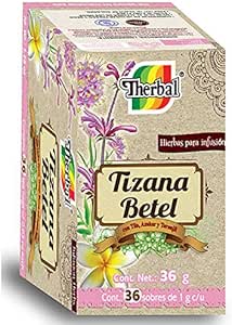 Therbal, Infusion Tizana Betel 36 sobres , 36 gramos.: Amazon.com.mx ...
