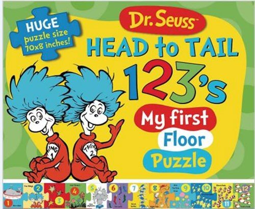 Dr. Seuss Head to Tail 123's My First Floor Puzzle - Want It All