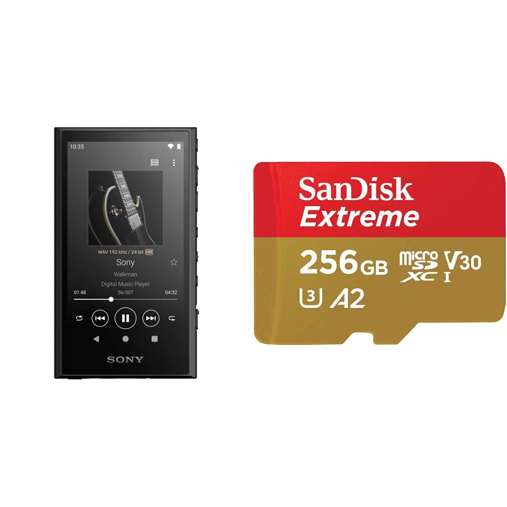 Mua Sony Walkman A300 Series and microSD Set, 64 GB, NW-A307: Black NW ...