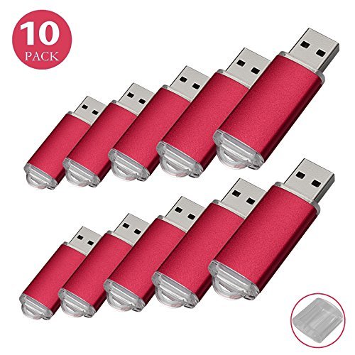 RAOYI 10PCS 1G USB Flash Drive USB 2.0 Memory Stick Memory Drive Pen ...