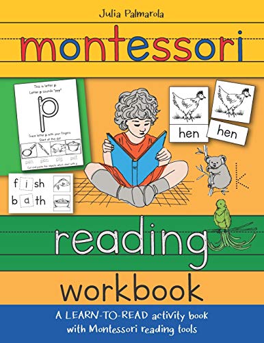 Amazon.com: Montessori Reading Workbook: A LEARN TO READ activity book ...