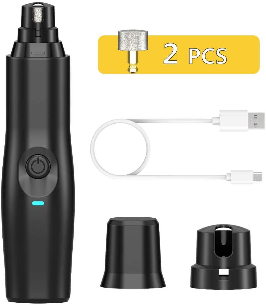 Bonve Pet Dog Nail Grinders, Electric Dog Nail File, Rechargeable dog ...