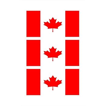 Amazon.com: CANADA FLAG CANADIAN - Car, Truck, Notebook, Vinyl Decal ...