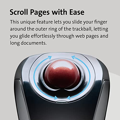Kensington Orbit Trackball with Touch Scroll Ring K72352US Review (2026 ...