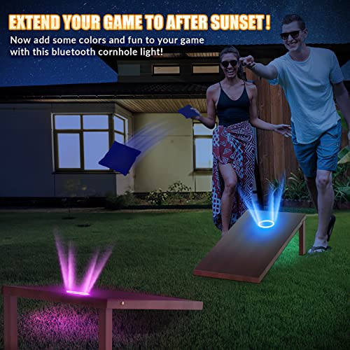 Cornhole Lights,16 Million RGB Colors Changing Cornhole Light with App ...