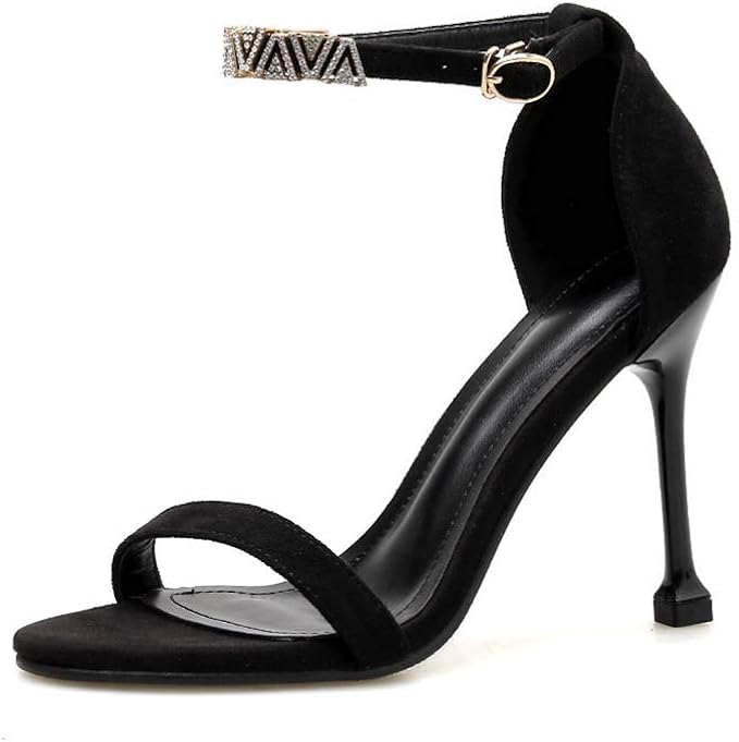 Amazon.com: Simple High Heel Women's Shoes Fashion Stiletto Sandals ...
