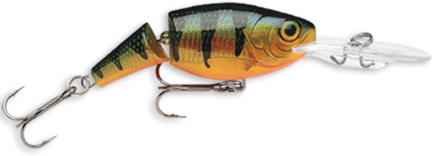 Rapala Jointed Shad Rap 7 Fishing Lure, 2.75-Inch, Perch, Bait Traps ...