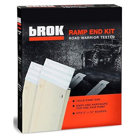 Mua bROK 12" Aluminum Ramp Kit for 2" x 12" Planks with Full Width ...