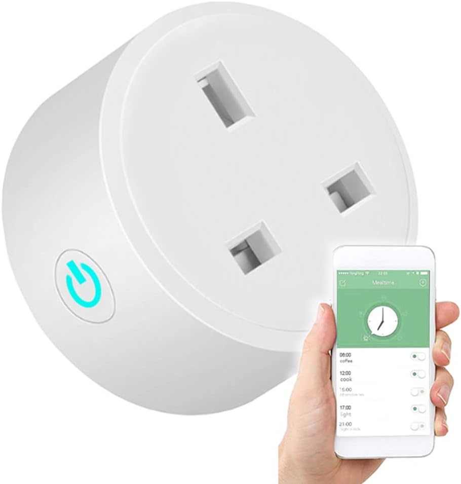MiloStar Smart UK Plug / 16A / WiFi/Remote Controlled/Voice Controlled ...