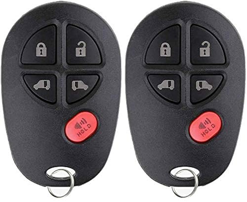 KeylessOption Keyless Entry Remote Control Car Key Fob Replacement for OHT6
