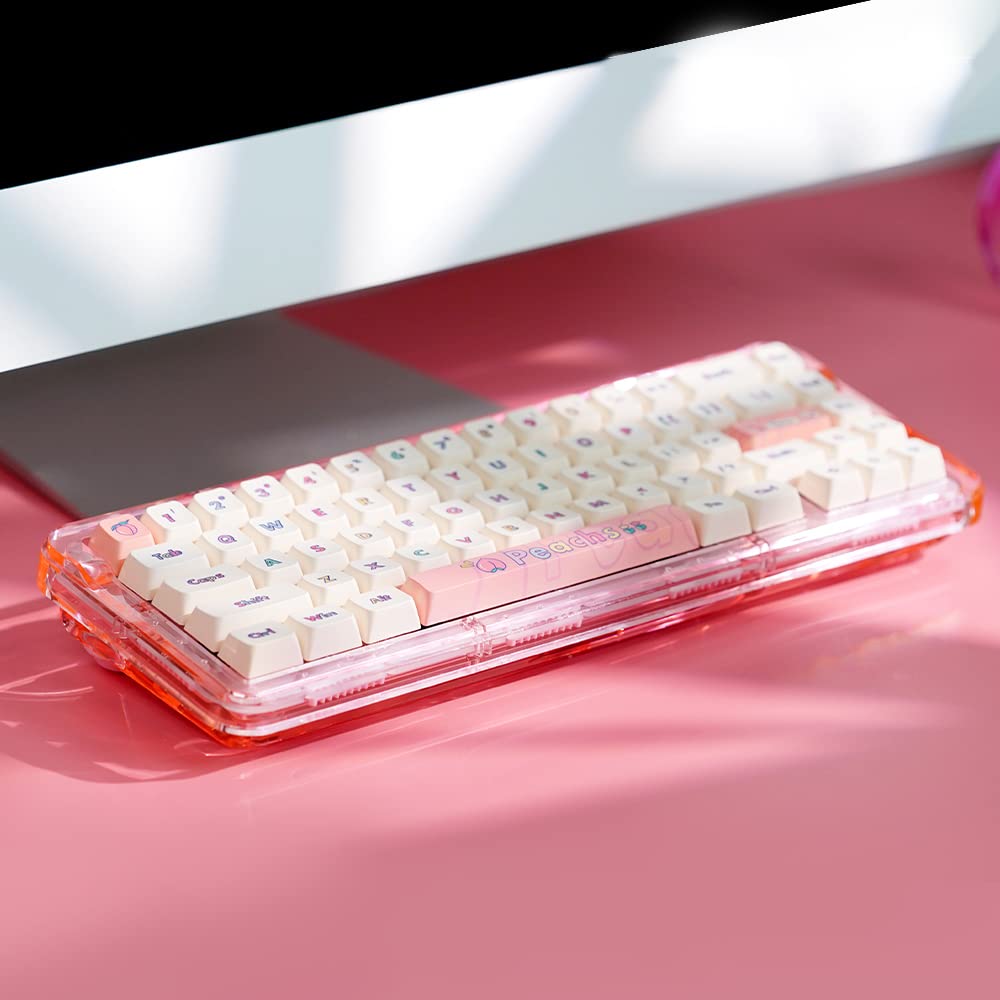 Mua NACODEX 65% Transparent Crystal Acrylic Keyboard with Gasket Mount ...