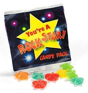 Amazon.com : You're A Rock Star Gummy Candy Treat Packs (26 pk) : Party ...