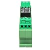GUETNEU Relay Board, Relay Module 1 Channel 1 SPDT DIN Rail Mount 24V ...