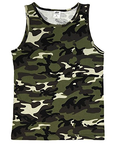 Mens Camo Tank Top 3pack Large Desert Camo 11street Malaysia Tanks