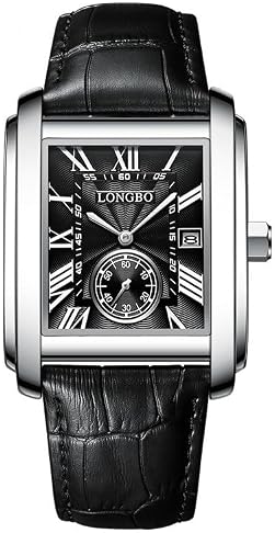 سعر LONGBO Mens Watch Rectangular Shape Alloy Case Business Casual ...