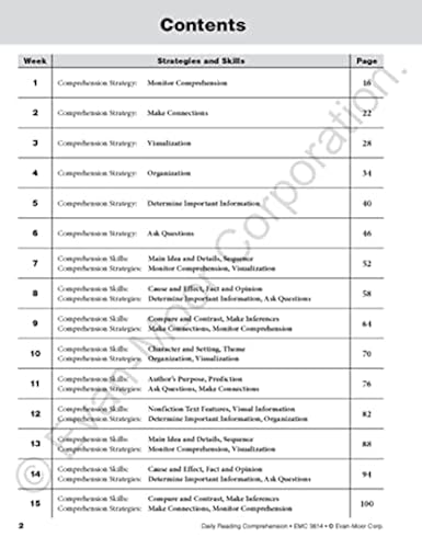 Daily Reading Comprehension Grade 4 Worksheets Free ESL Printable