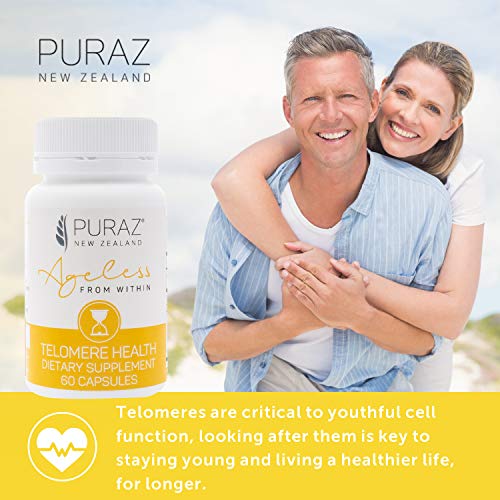 Puraz Telomere Supplements with Potent Astragalus Root Extract for ...