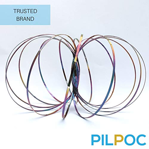 PILPOC Flow Ring Infinity Loop Spinner - Arm Slinky Flow Toys for ...