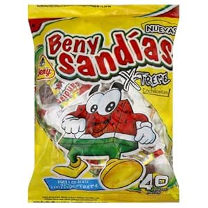 Amazon.com : Beny Sandias X-Treme Enchilositas (Spicy Watermelon ...