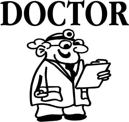 Doctor Occupation Vinyl Decal Sticker Car Window Bumper Truck - Import ...