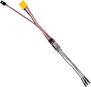 Amazon.com: HAWK'S WORK Flycolor 20A Brushless ESC, Motor Electric ...